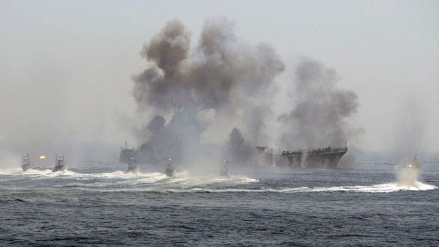 Iran begins war games in Persian Gulf oil route | Fox News