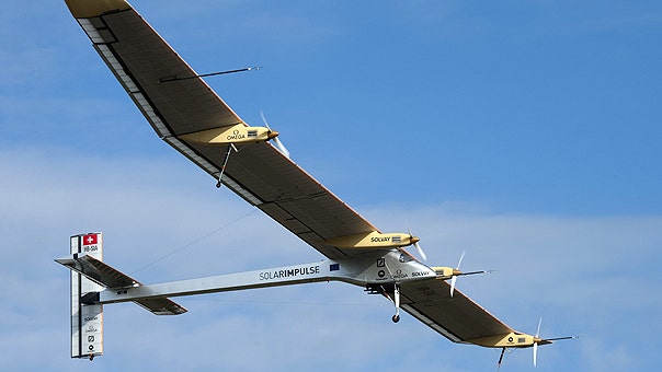Solar Plane Takes Off for 1st International Flight | Fox News