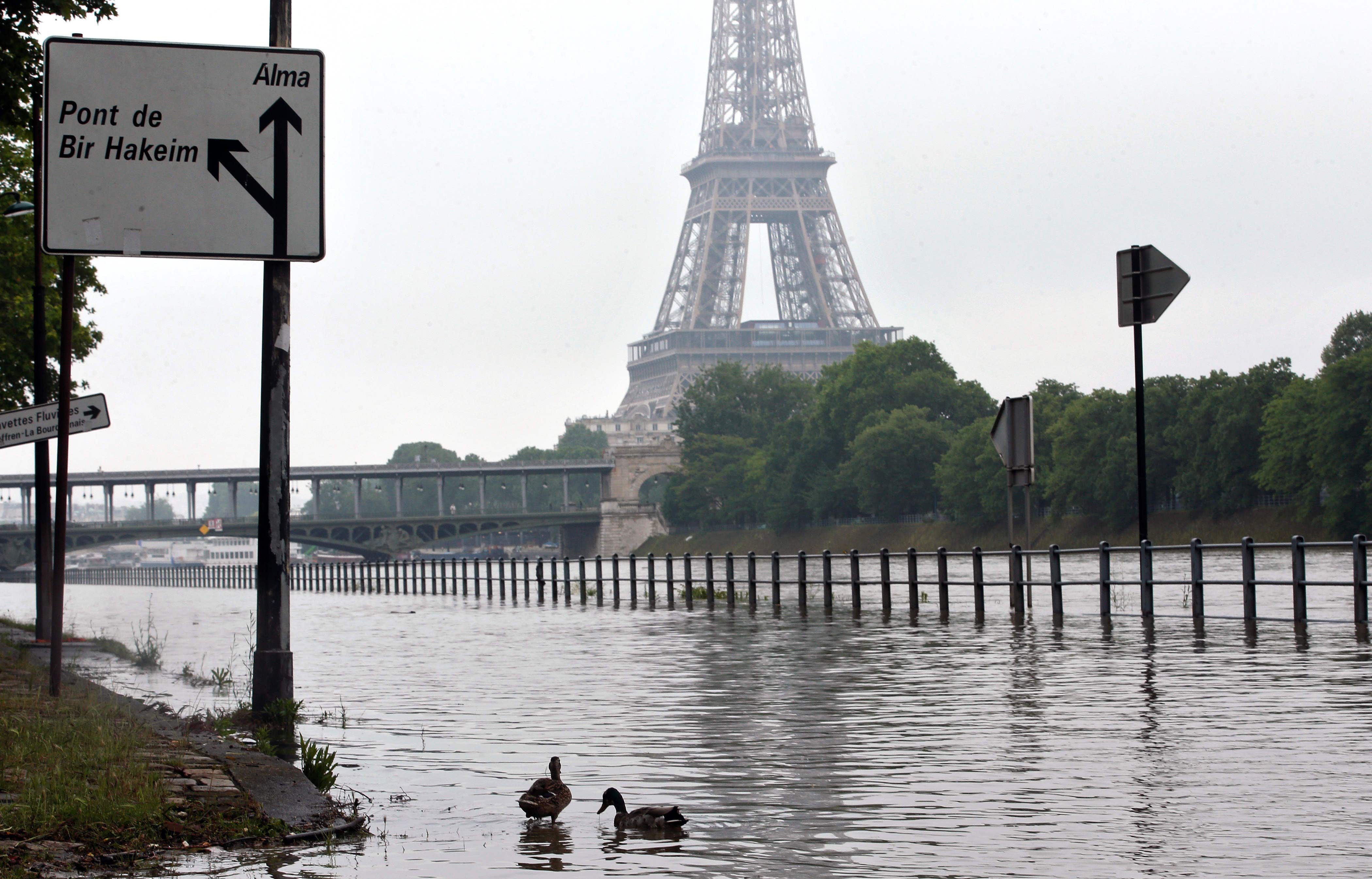 Floods ravage parts of France, leave travelers trapped on highway | Fox ...