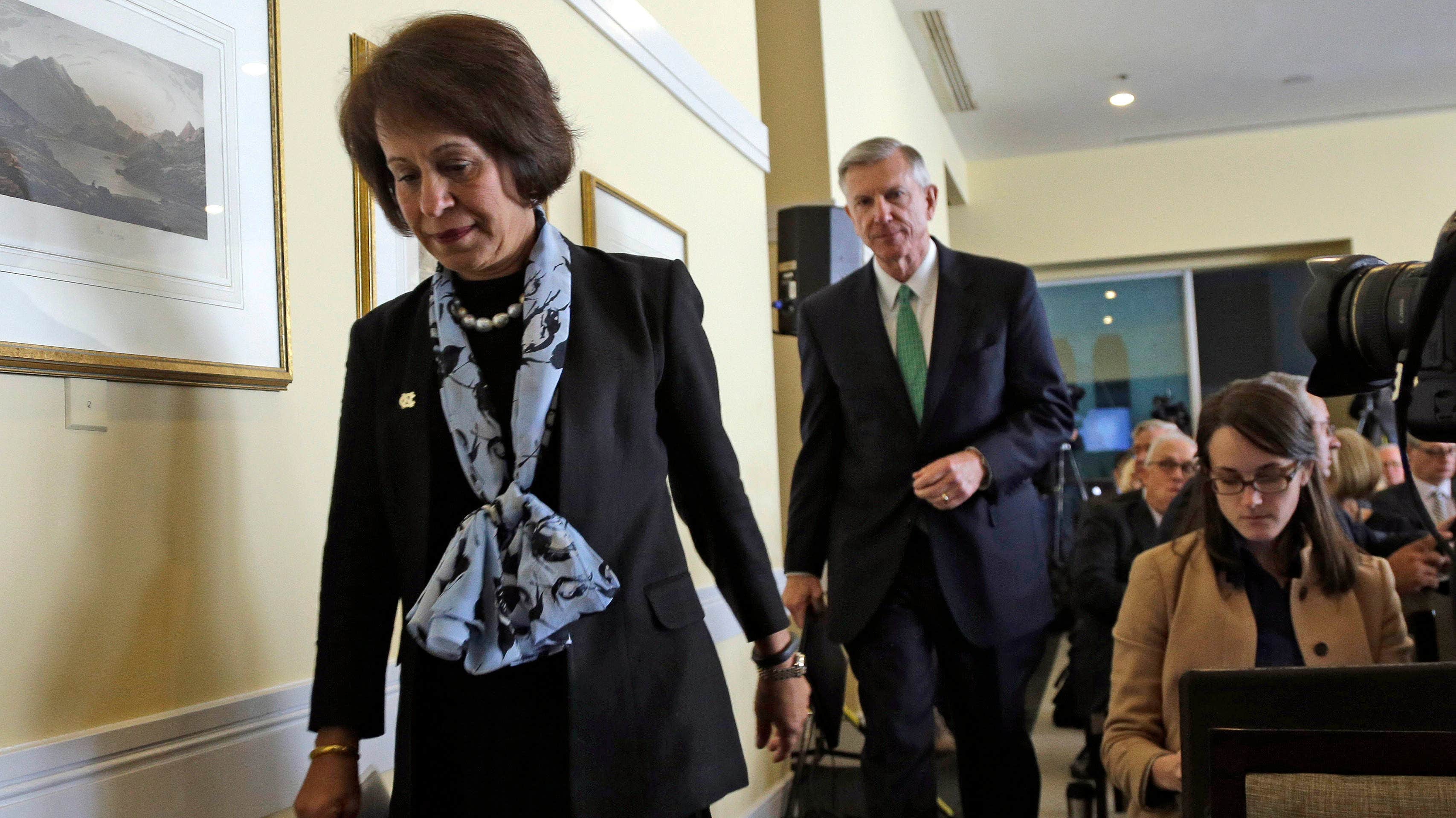 Accreditation agency places University of North Carolina on probation ...