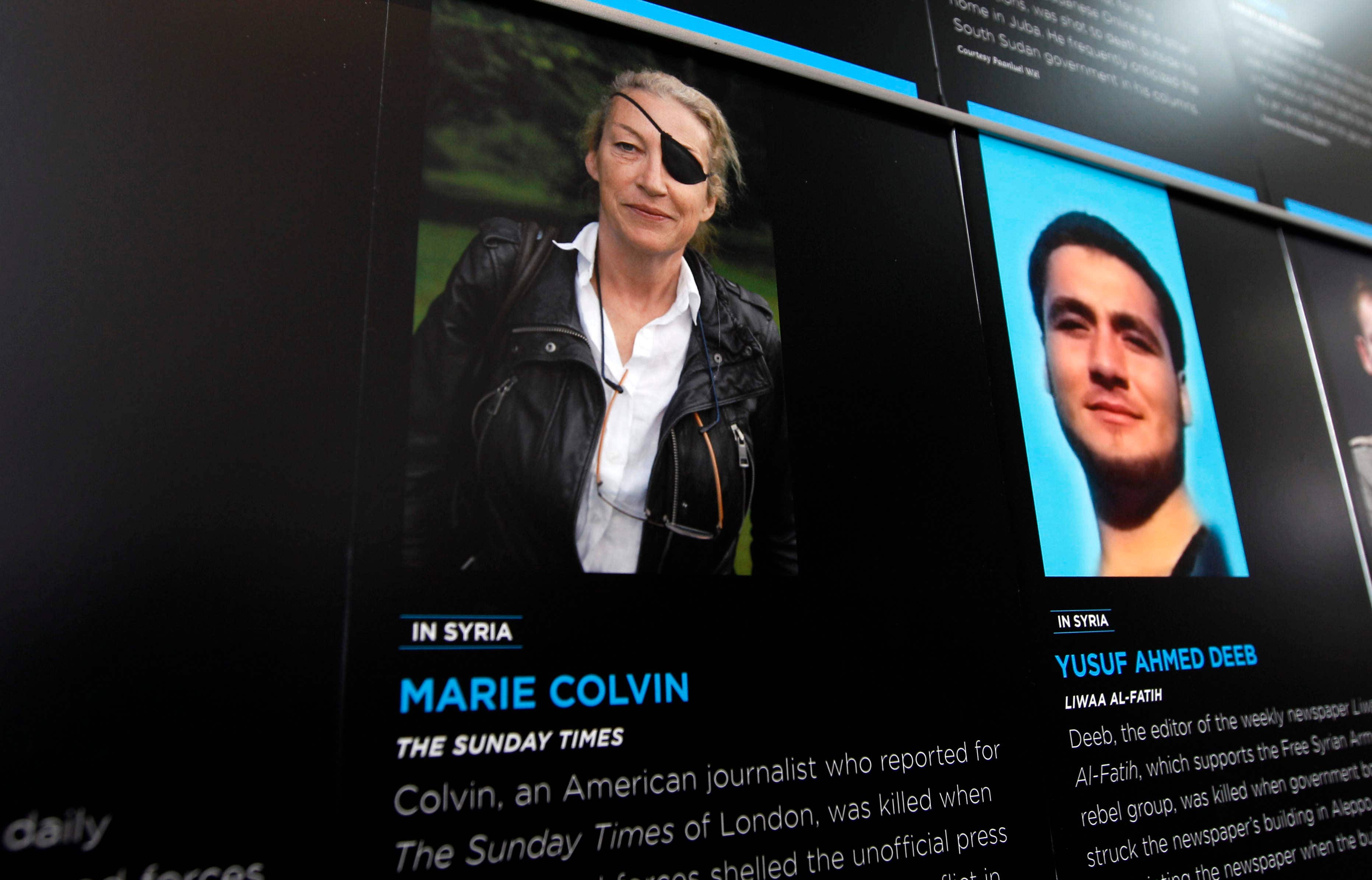 Family of dead war reporter Marie Colvin sue Syria for her death | Fox News
