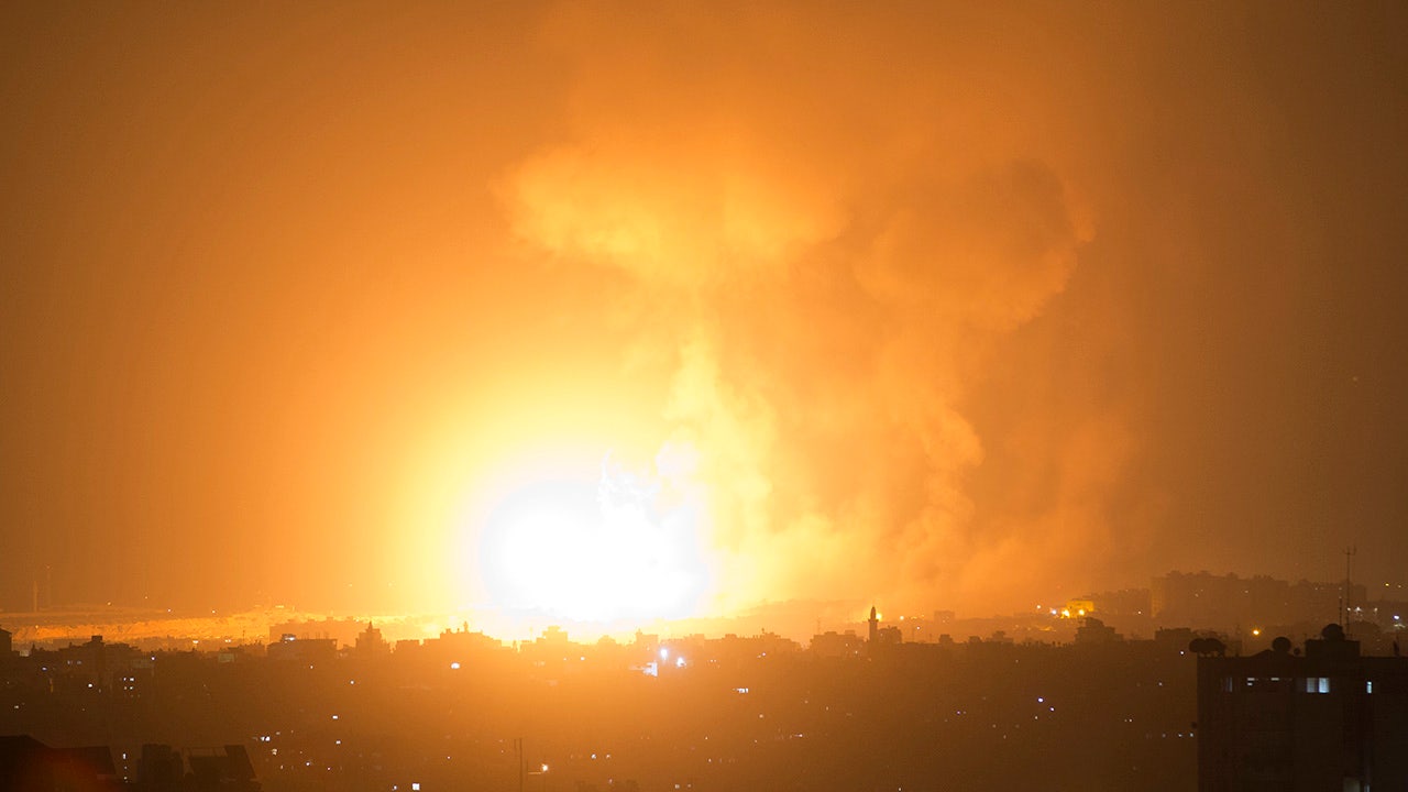 Israel launches scores of airstrikes as Gaza fire persists | Fox News