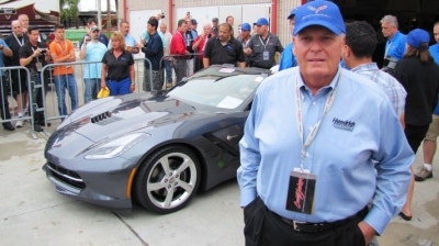 EXCLUSIVE: Rick Hendrick Buys First 2014 Corvette Convertible for $1 ...