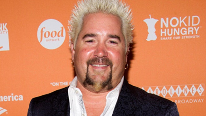 Here's what Guy Fieri actually looked like without the frosted spikes ...