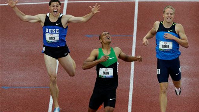 Ashton Eaton sets world record in decathlon | Fox News