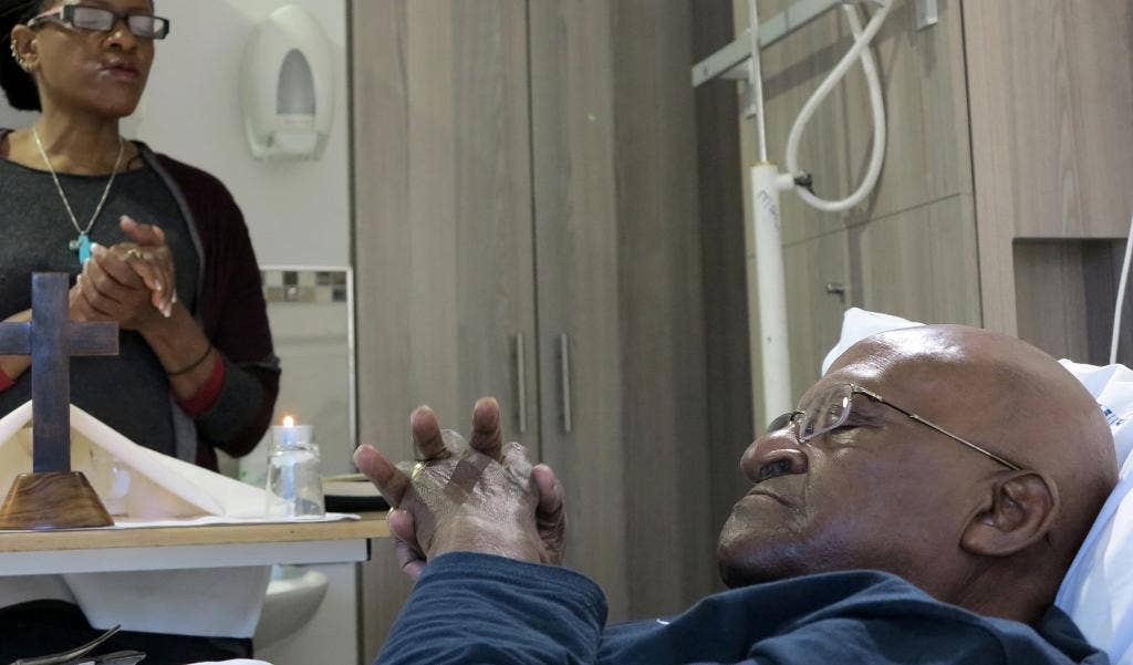 South African Retired Archbishop Desmond Tutu Leaves Hospital After