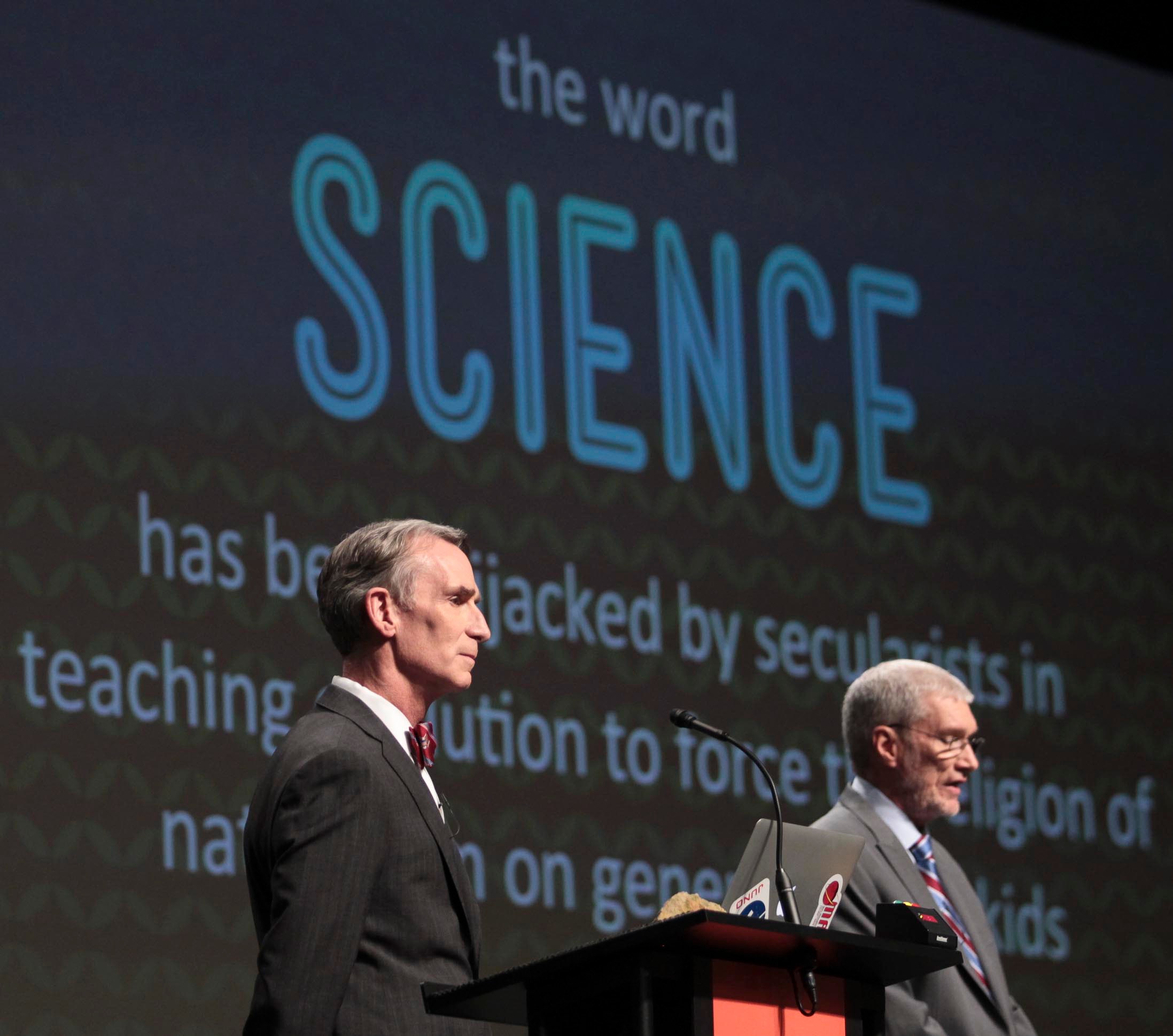 Bill Nye the 'Science Guy' debates head of Creation Museum on evolution ...