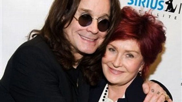 Sharon and Ozzy reunite for Ozzfest press conference | Fox News