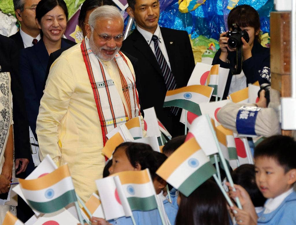 India Prime Minister Modi wins pledges of support from Japan government ...