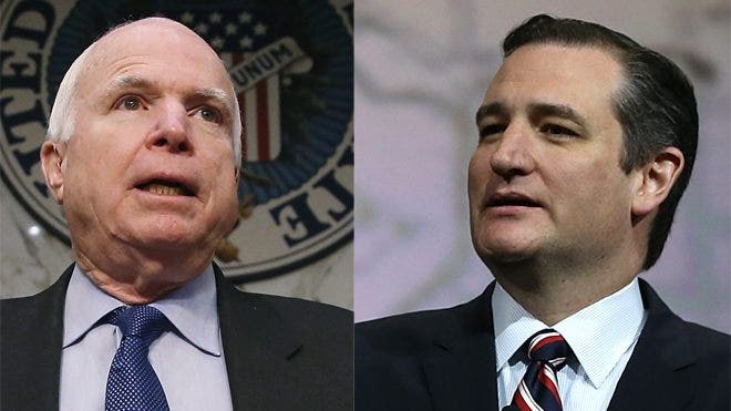 Ted Cruz backtracks on having 'pressed' McCain on military concealed ...