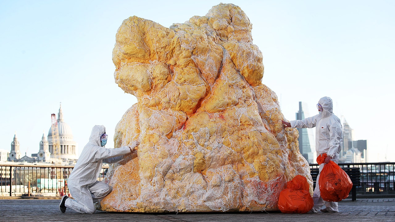 Giant 'fatberg' in London promotes weight loss, healthy eating | Fox News