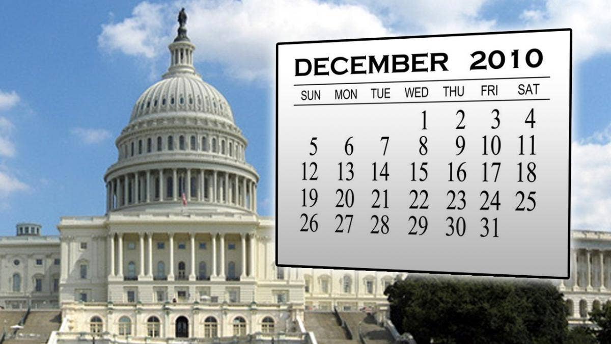 Congressional Calendar December 3, 2010 | Fox News