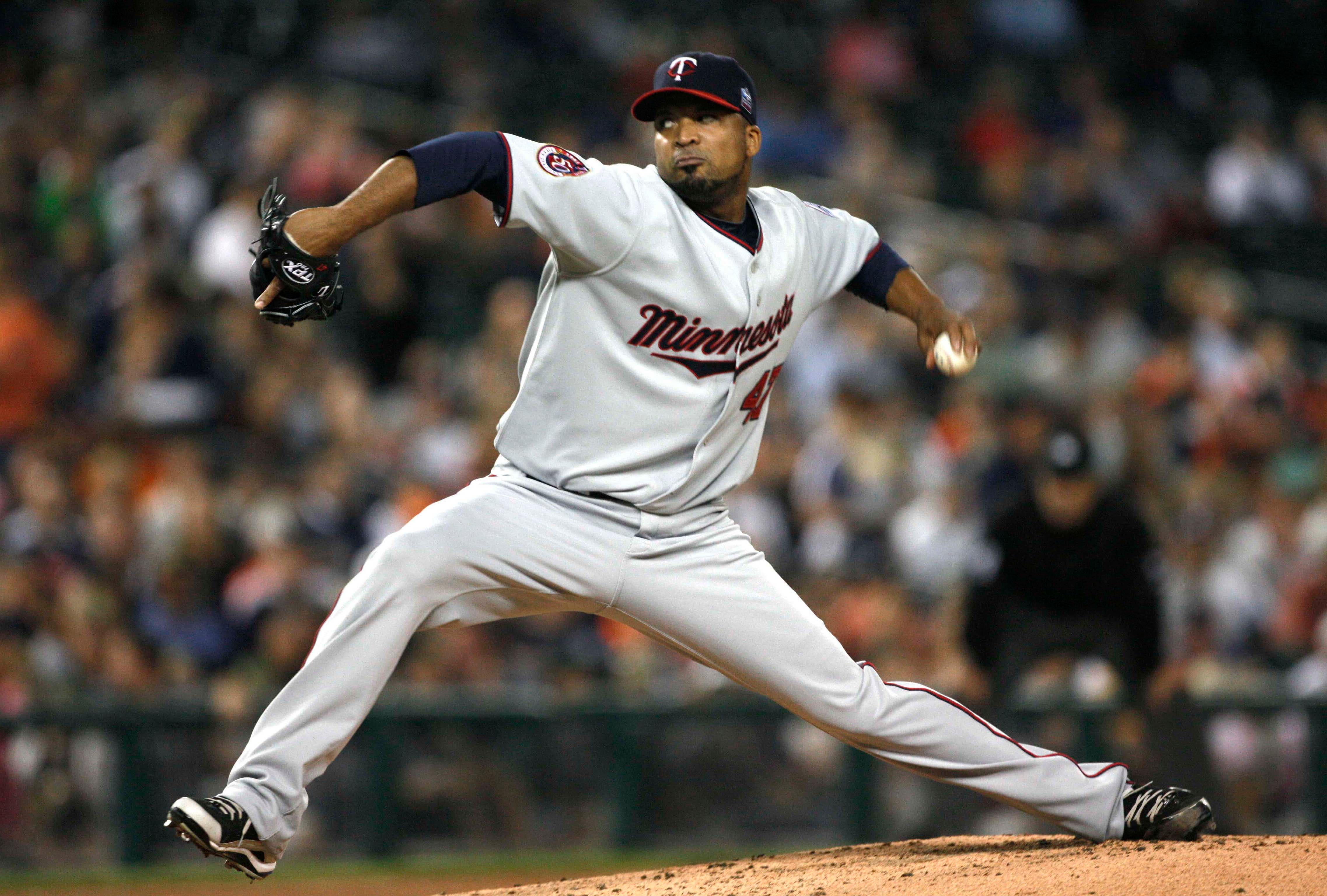 Francisco Liriano Reports to Spring Training After Breaking Arm Scaring ...