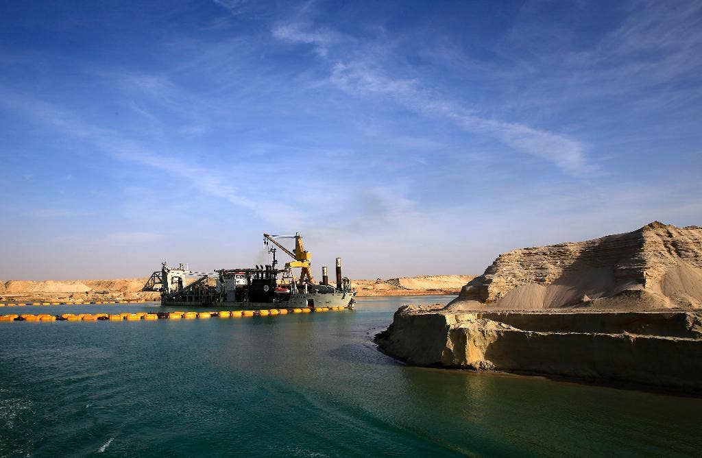 Egypt's Suez Canal authority says work on new waterway to meet Aug. 6 ...