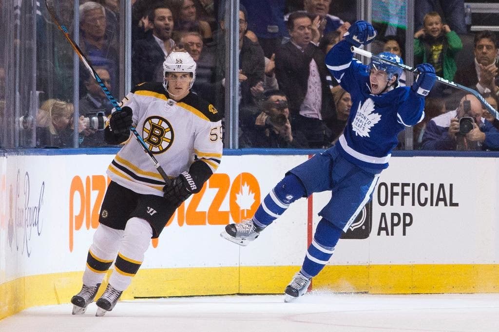 Marner, Brown score to help Leafs beat Bruins 4-1 | Fox News