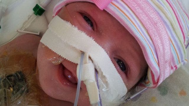 Baby born with heart outside of body finally leaves hospital | Fox News