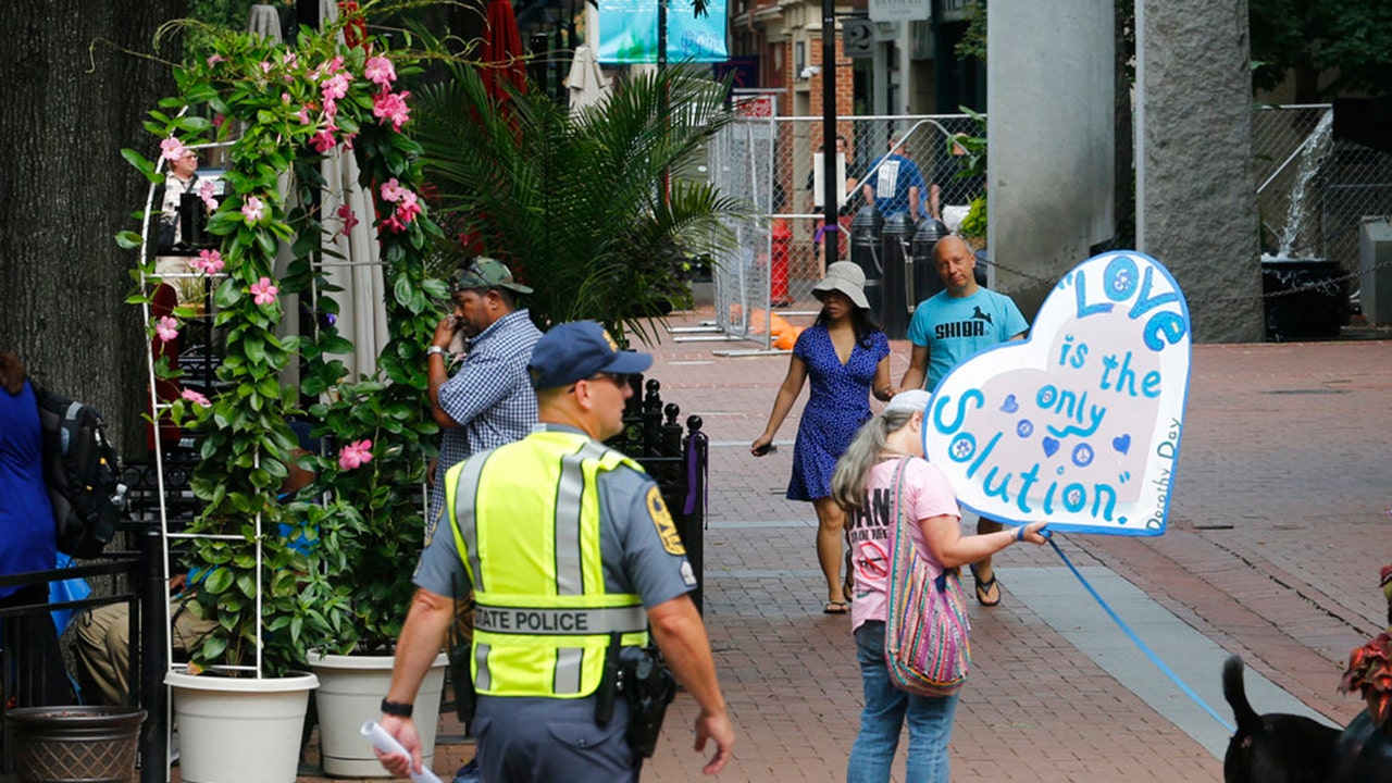 Trump calls for unity, condemns 'all types of racism' on anniversary of ...