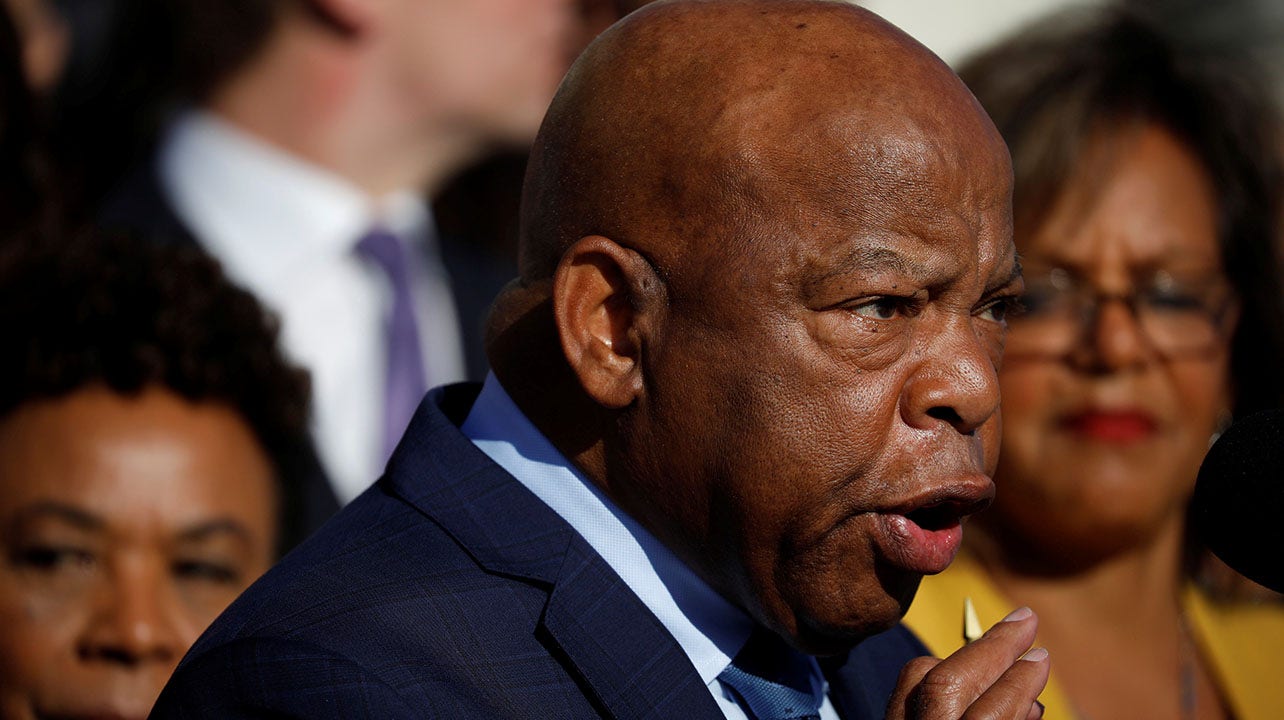 Civil rights icon John Lewis gives impassioned floor speech calling for ...