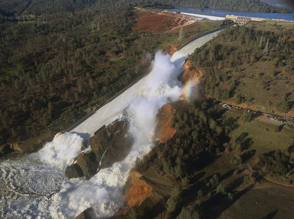The Latest: California dam's outflow slowed to clear debris | Fox News