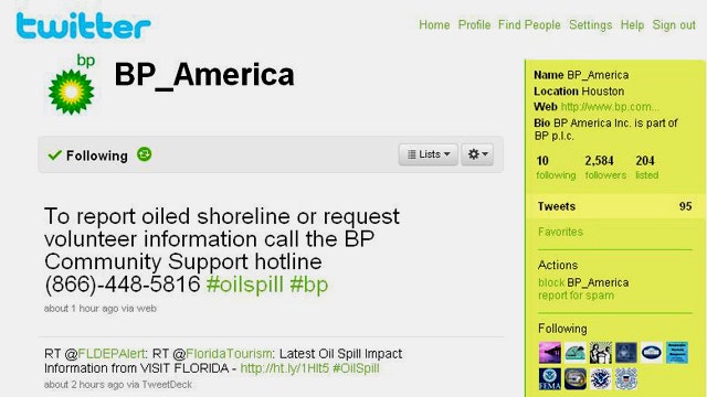 Hackers Take Over BP Twitter Feed | Fox News