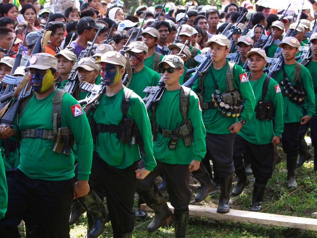 Philippine troops, rebels hold fire ahead of peace talks | Fox News