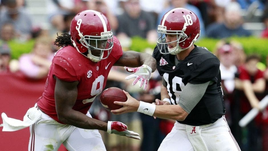 Picture of Alabama RB Bo Scarbrough goes viral on Twitter | Fox News