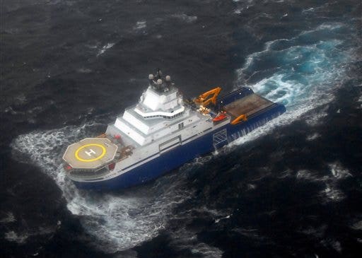 Shell drill ship runs aground on Alaskan island | Fox News