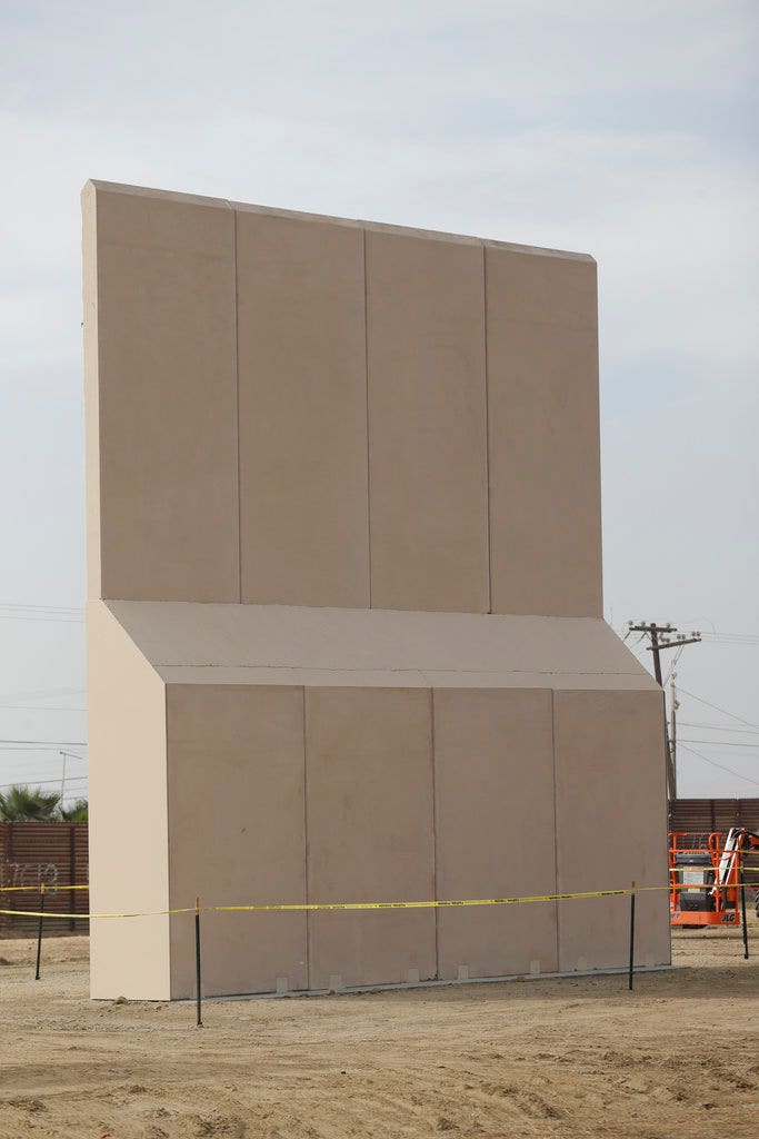 Trump's border wall prototypes officially unveiled – but will they work ...