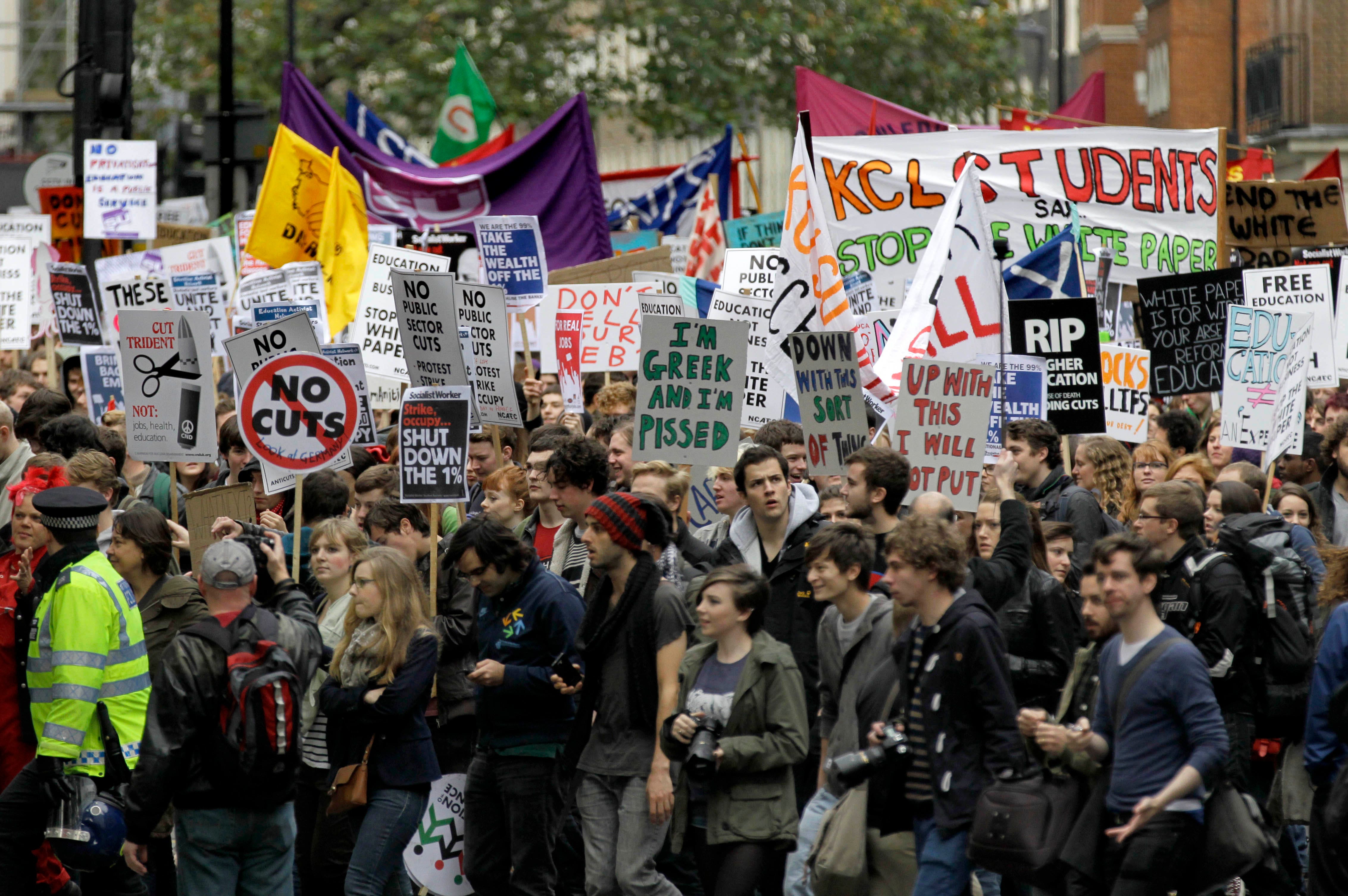 London Student Protest Over Fees Draws Thousands | Fox News
