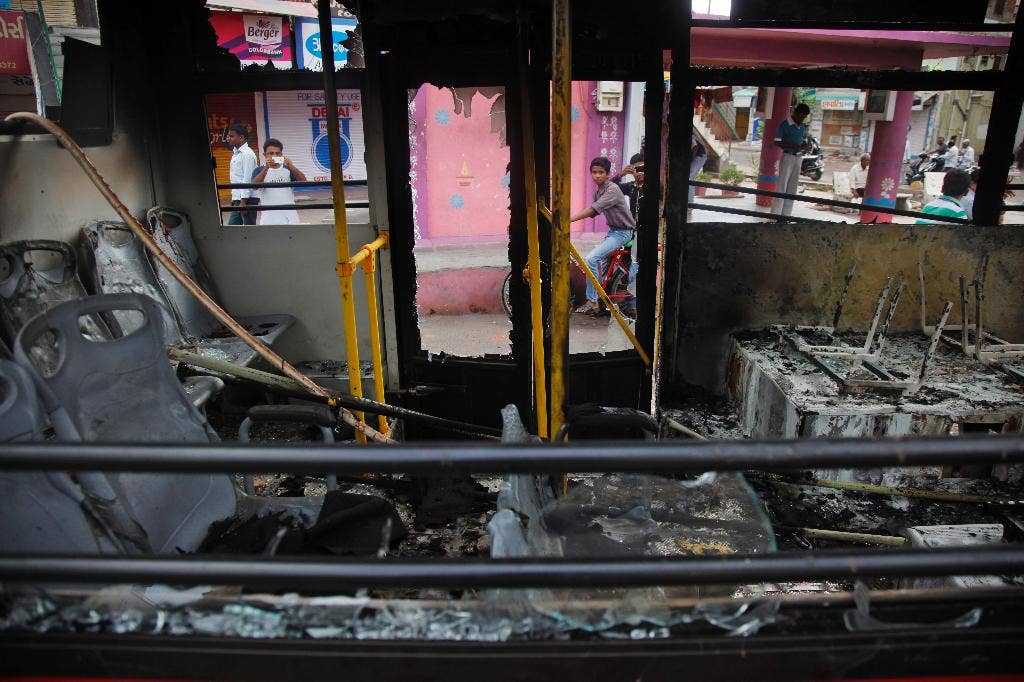 Fresh Communal Clashes Hit Western India Over Caste Protest Curfew