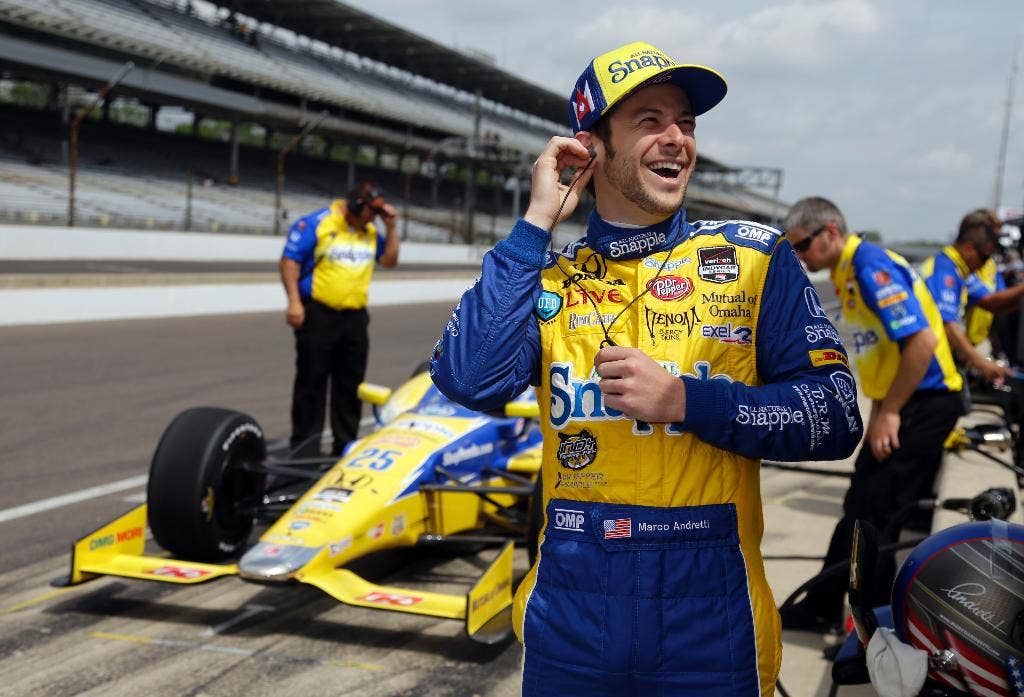 Andretti drivers jump to top of Indianapolis 500 speed charts on 2nd ...