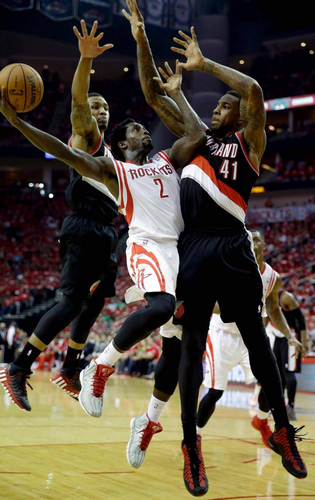 Rockets point guard Beverley cleared for Game 2 after injuring right ...