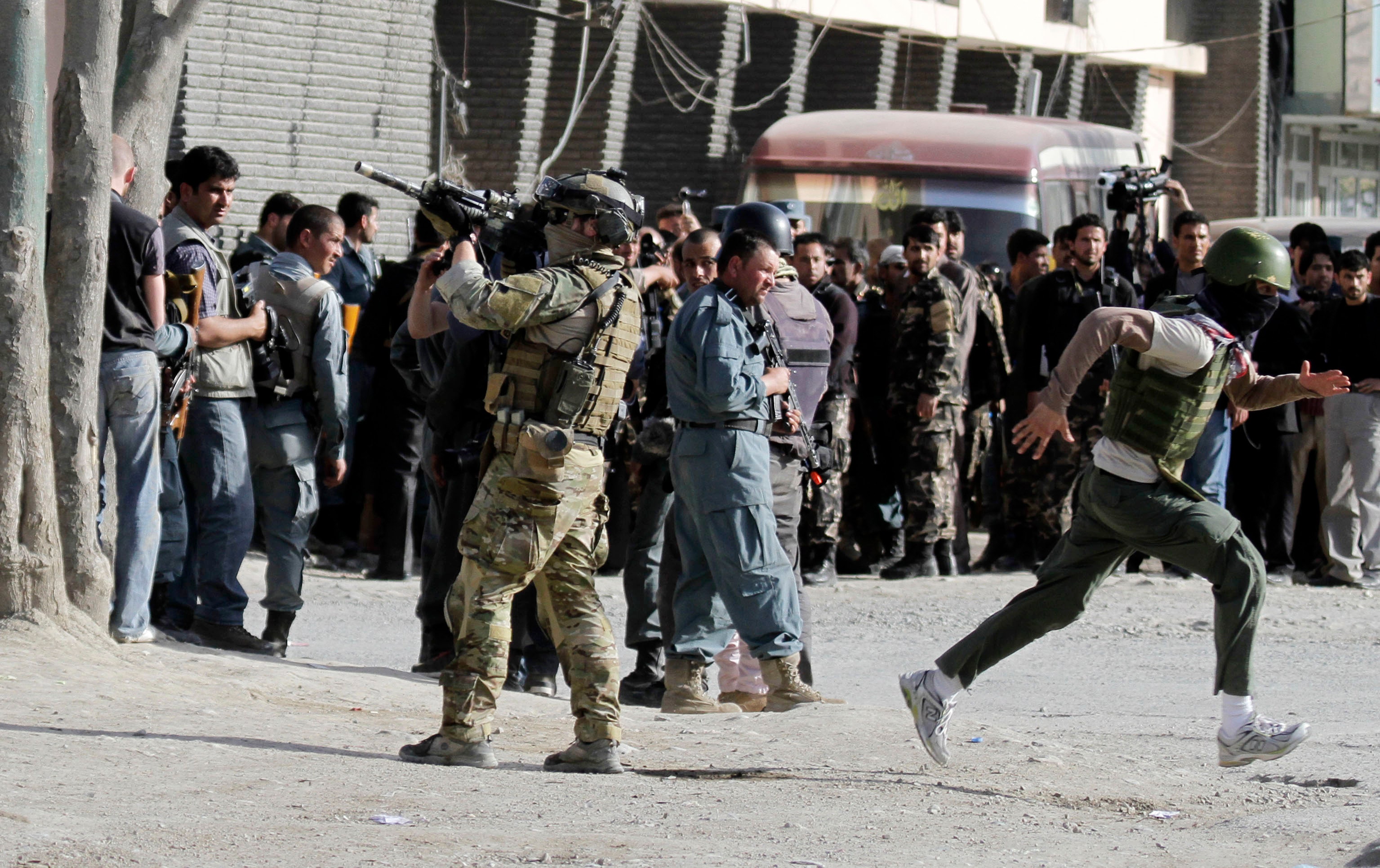 Taliban launches attacks across Afghan capital, targeting NATO bases ...