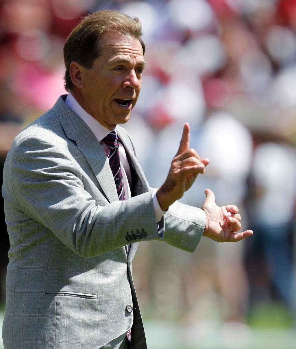 QB Sims struggles as Alabama defense dominates spring game | Fox News