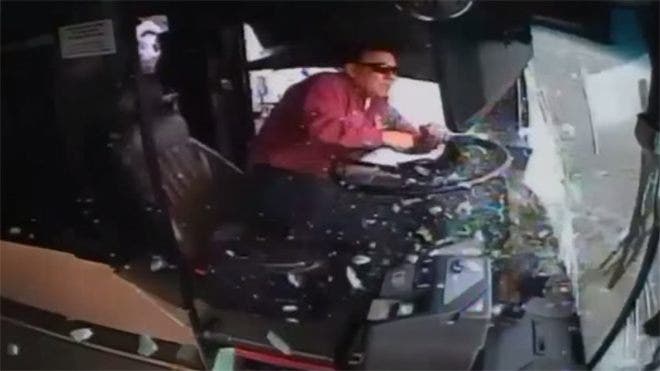 Albuquerque bus driver thrown out windshield after wild accident ...