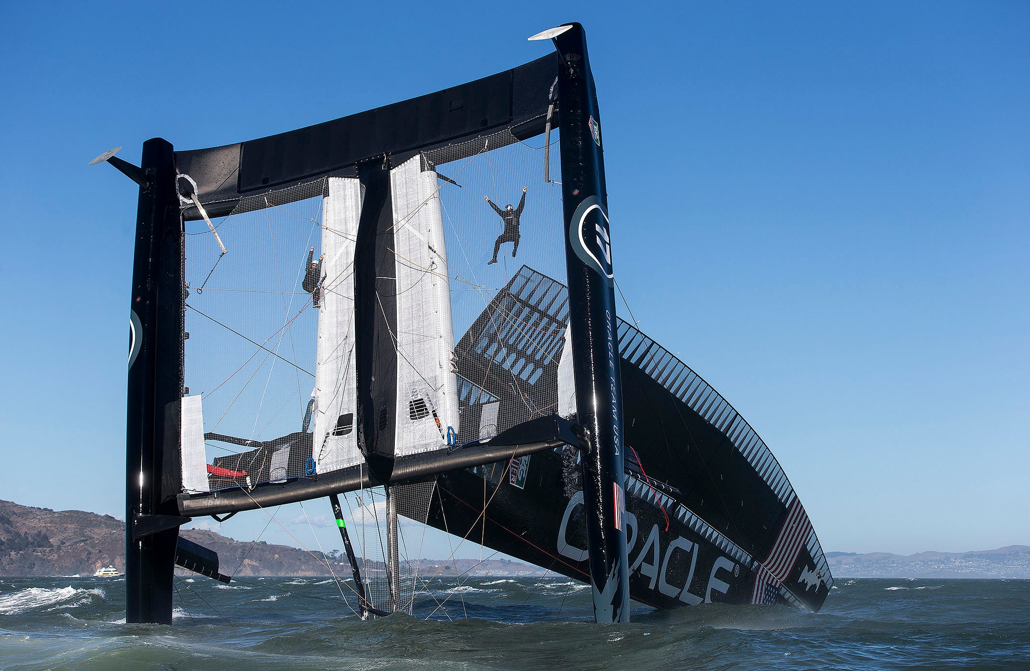 America's cup champion assesses damage after Oracle capsizes | Fox News