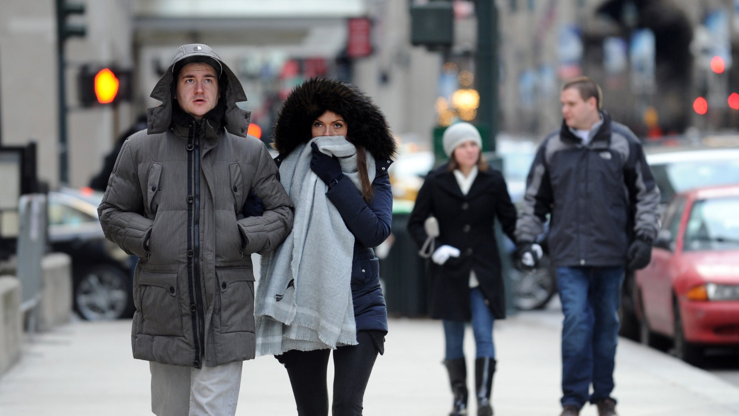Northeast celebrates cold Valentine's Day as teeth-chattering temps ...