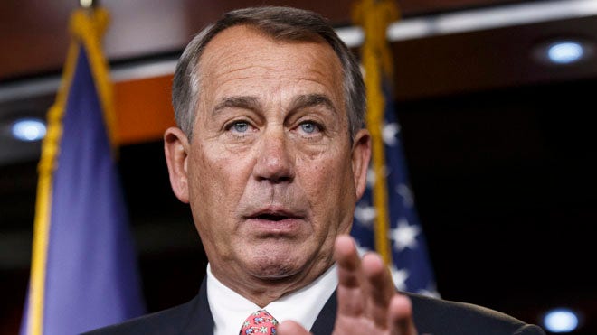 Boehner tells Clinton don’t let Obama 'swing in the wind' over Asia ...