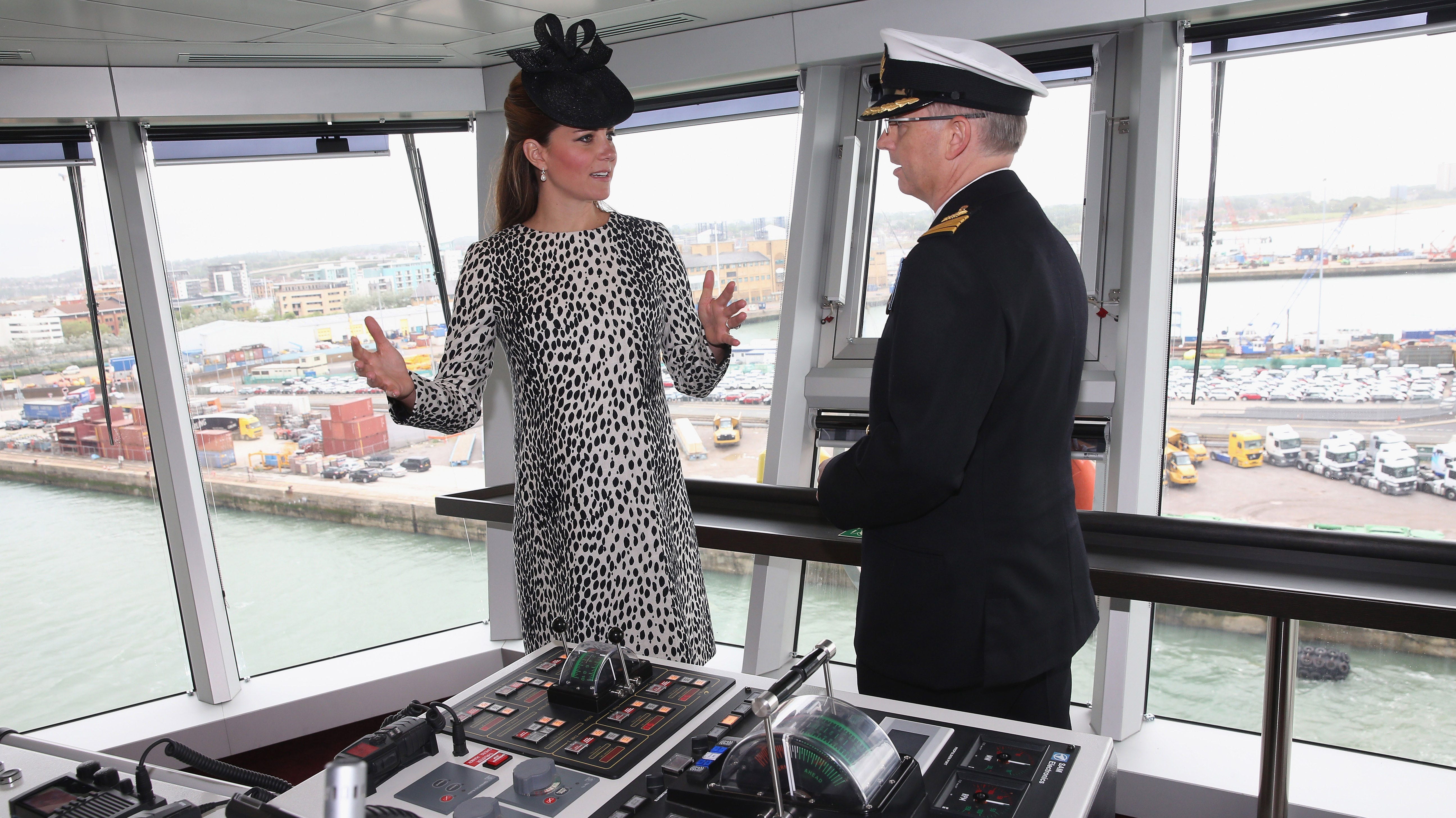 Kate formally names Royal Princess cruise ship | Fox News