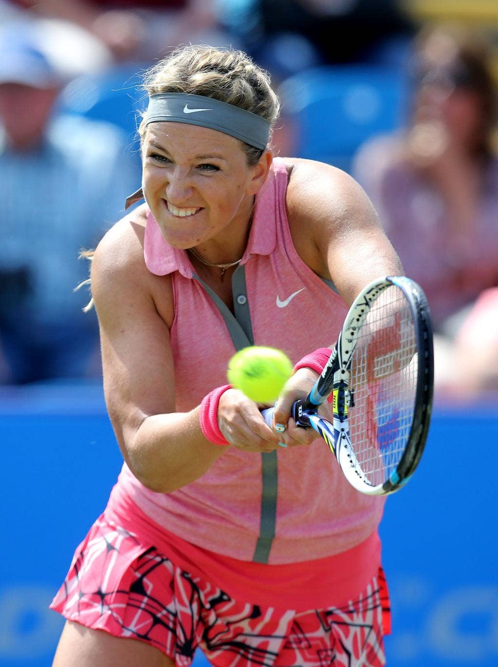Azarenka still happy after losing 1st comeback match in 3 sets on ...
