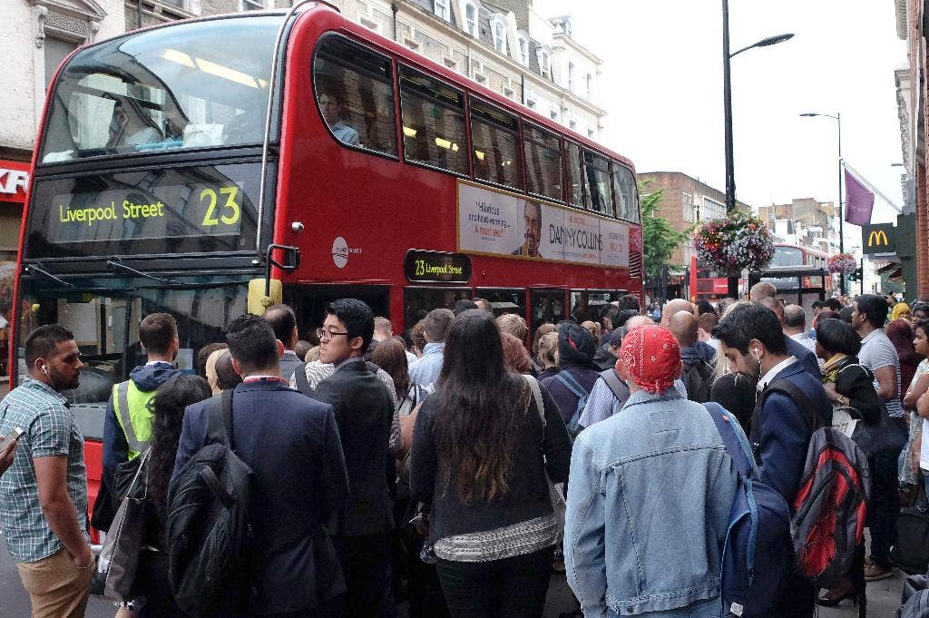 London commuters face day of disruption and travel chaos as strike ...