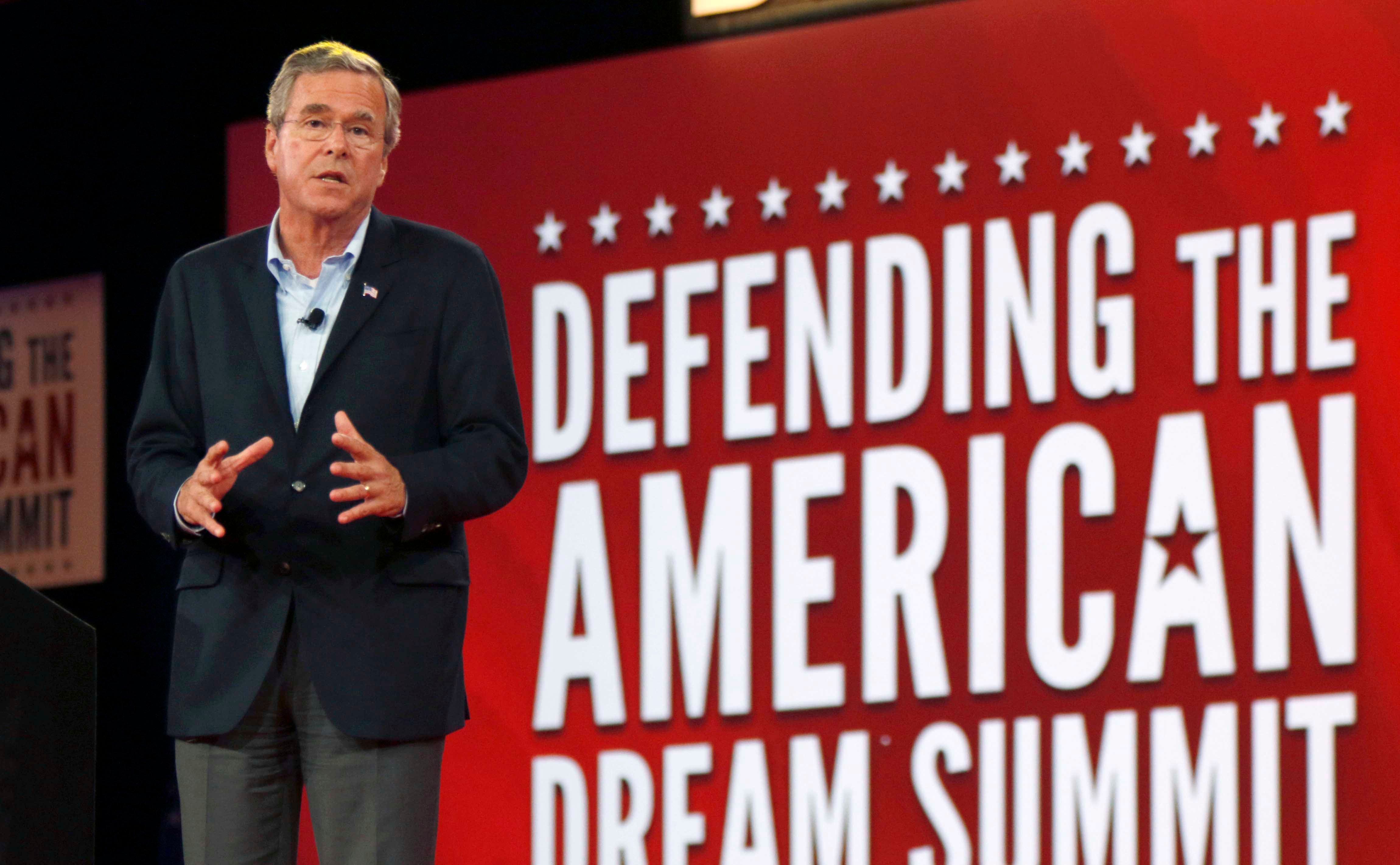 Jeb Bush gets polite -- but not adoring -- response at conservative ...