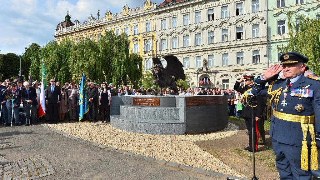 Memorial for Czechoslovaks who fought against Nazi Germany in RAF ...