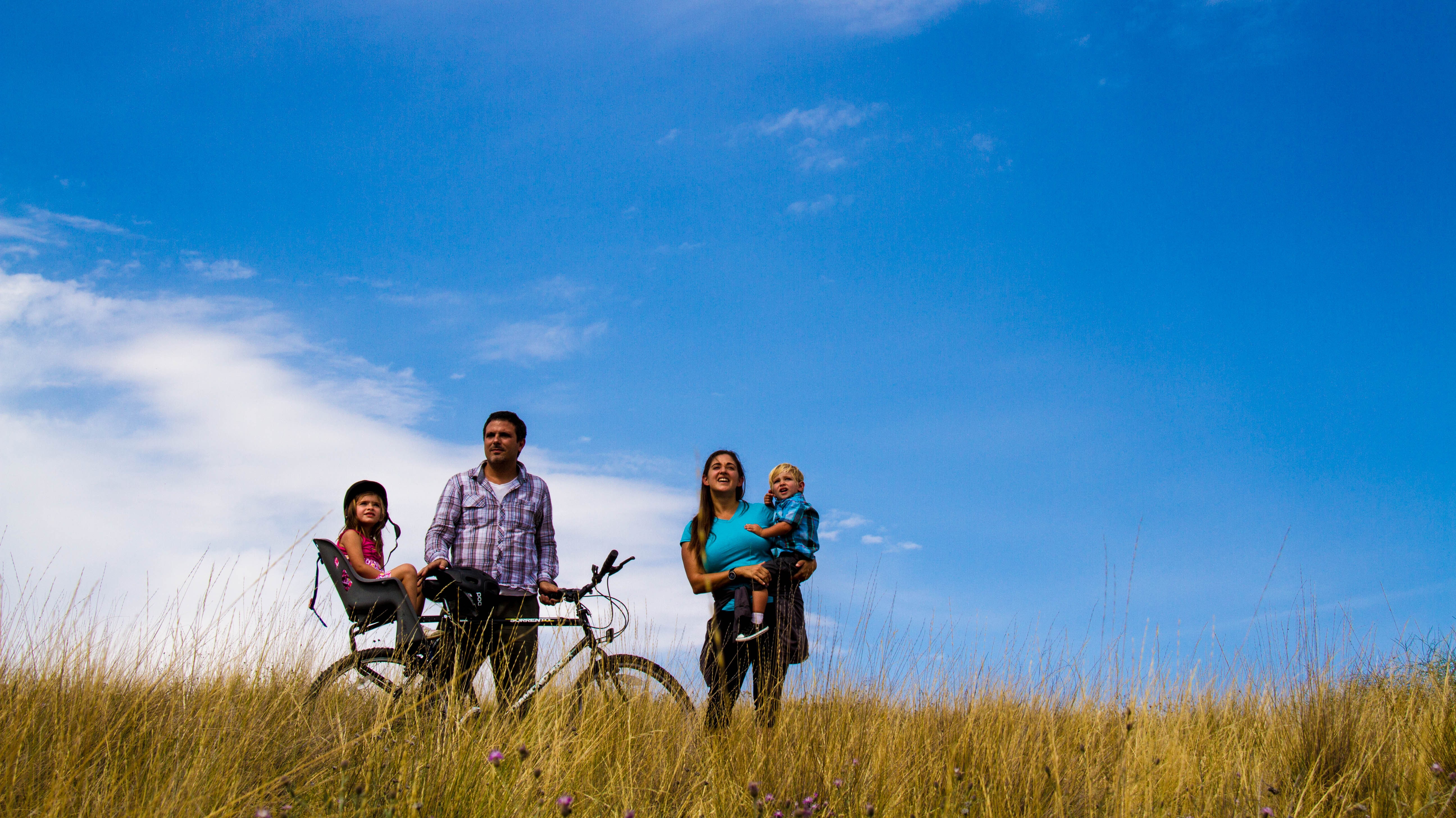 The Family That Bikes Together: Montana Parents And Kids Embark On ...