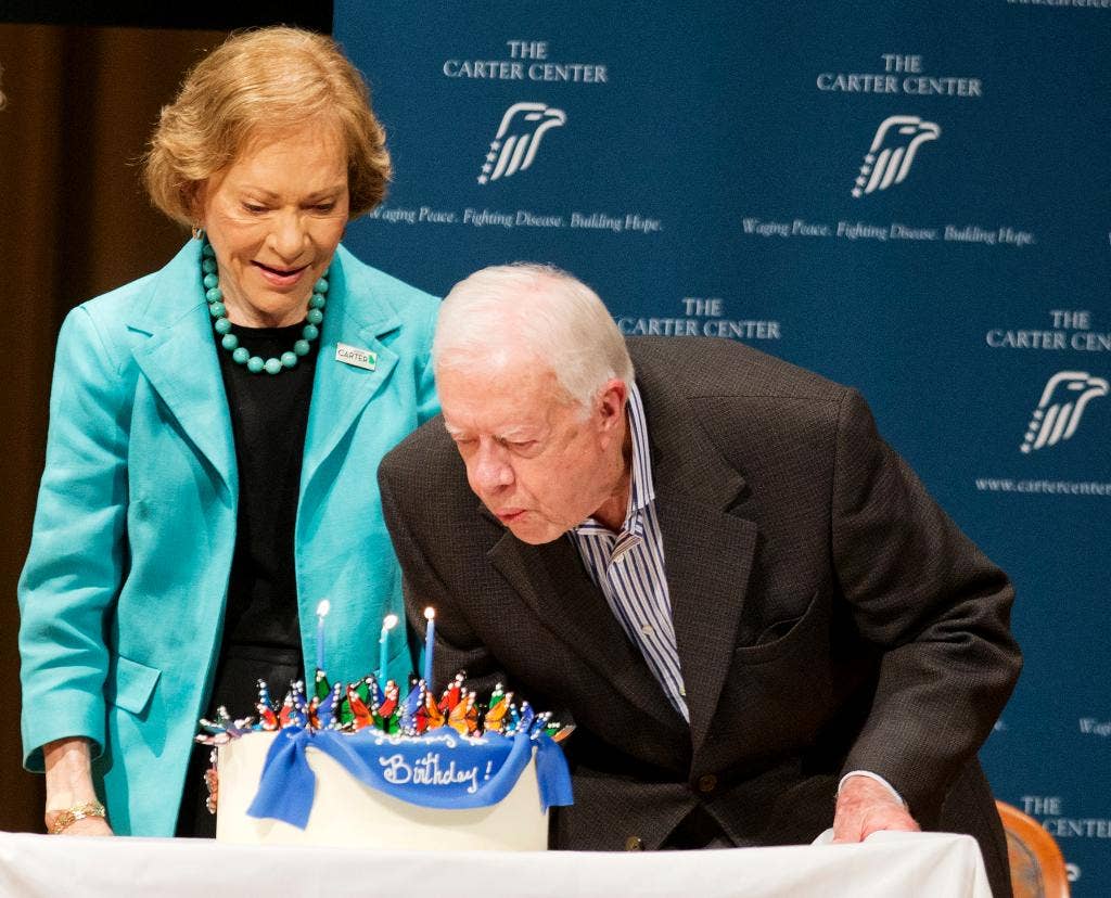 Former President Jimmy Carter celebrates 90th birthday, says he's had ...