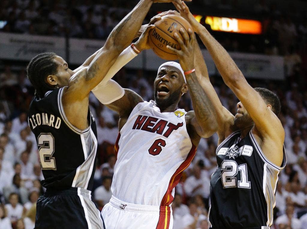Mutual respect: LeBron set for first matchup with nemesis Spurs since ...