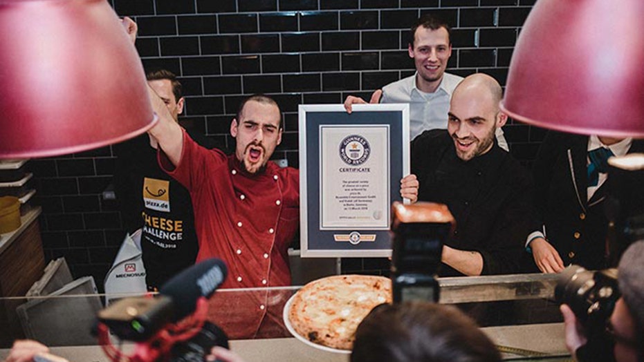 Pizza with 111 different types of cheese breaks world record | Fox News