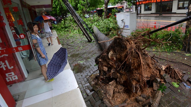 Death toll from China typhoon rises to 46, 25 missing | Fox News