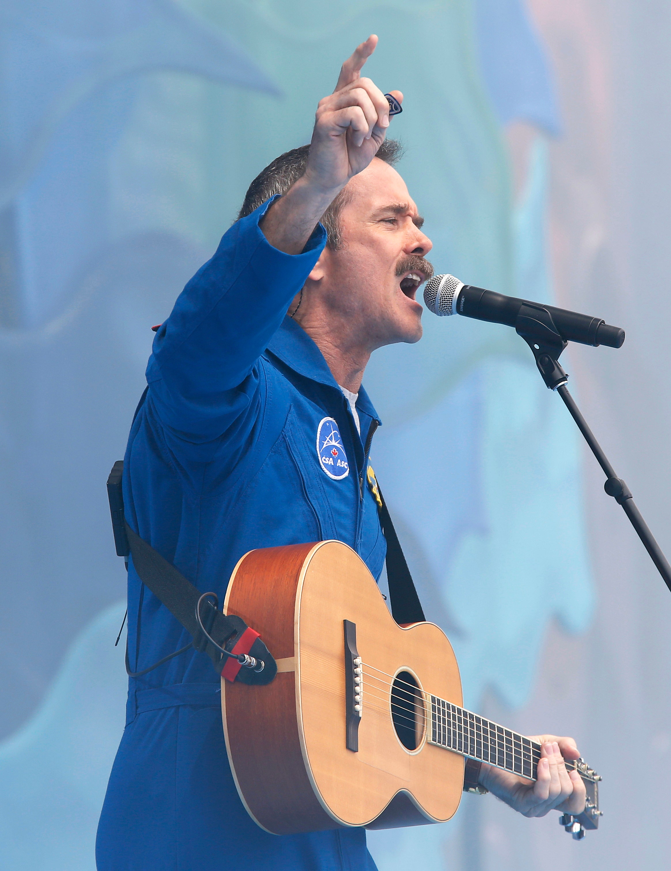 Astronaut Chris Hadfield releasing 'Space Sessions' album recorded in ...