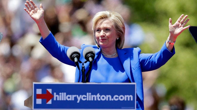 Clinton formally launches 2016 campaign with focus on economic equality ...